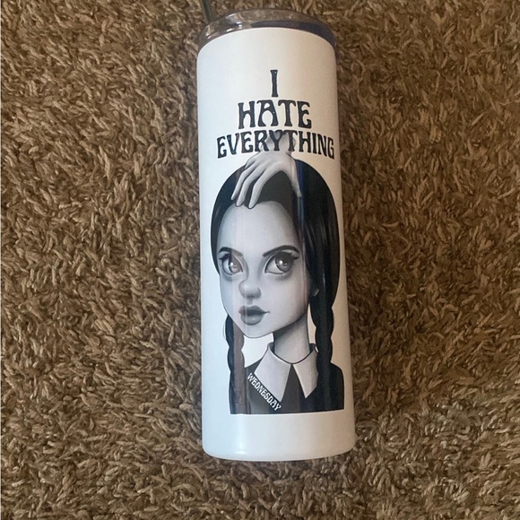 Kitchen | Wednesday Addams Tumbler Glass | Poshmark